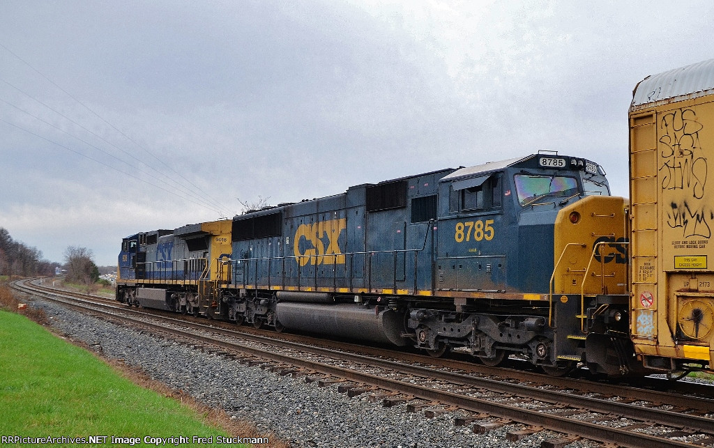 CSX 8785 still looks good.